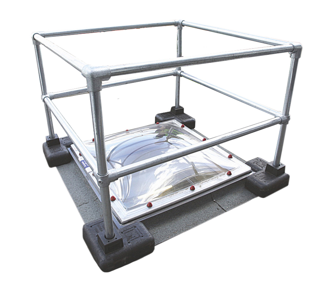 Kee Dome® Skylight Railing - Fall Protection Railing for Skylights ...