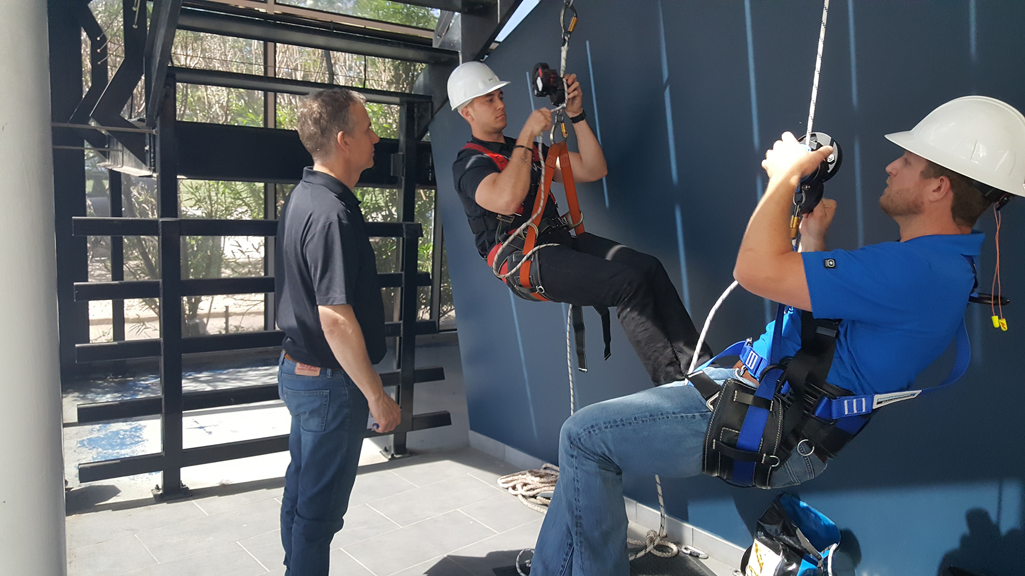 Fall Protection for Ladders and other Rooftop Access Points - Kee Safety